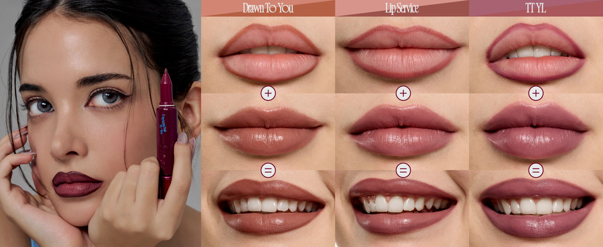 Long-Lasting Dual Coloring Stick Lip+Liner – fwee