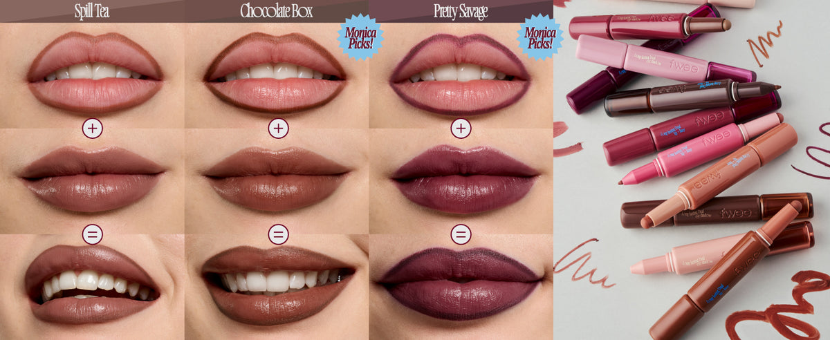 Long-Lasting Dual Coloring Stick Lip+Liner – fwee